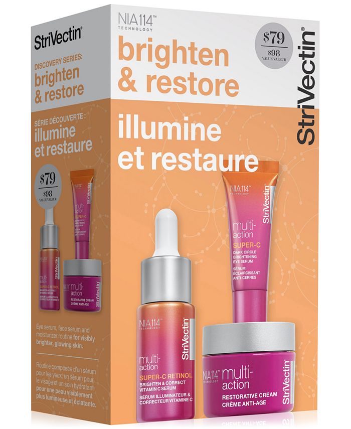 StriVectin 3-Pc. Discovery Series Brighten & Restore Set - Macy's