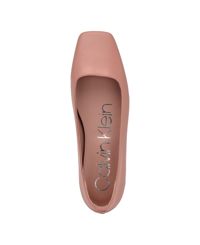 Calvin Klein Women's Nyta Square Toe Dress Flats - Macy's