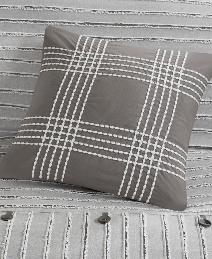 Madison Park Signature Essence Clipped Jacquard 9-Pc.Comforter Set ...