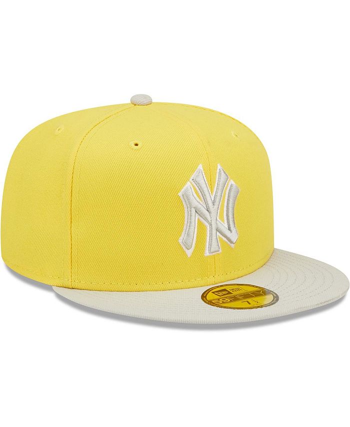 New Era Men's Yellow, Gray New York Yankees Spring Color Pack Two-Tone ...