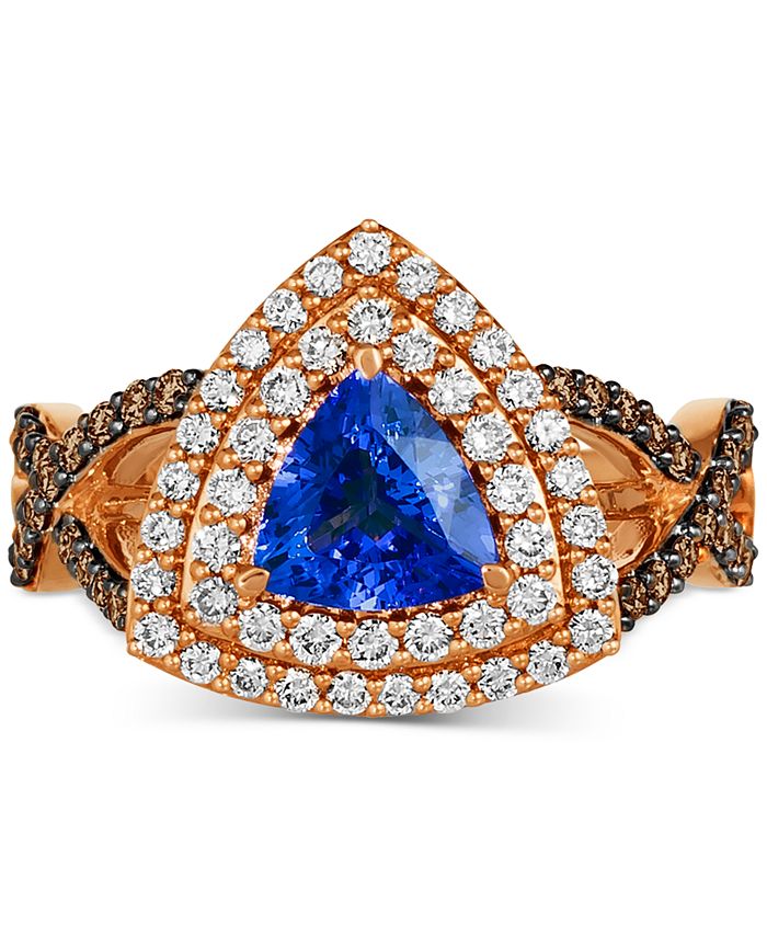 Le Vian Blueberry Tanzanite (1 ct. t.w.) & Diamond (3/4 ct. t.w ...