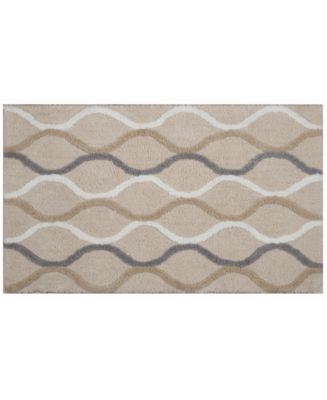 Riviera Home Ogee Overtuft Accent Rug, 27" x 45'' - Macy's