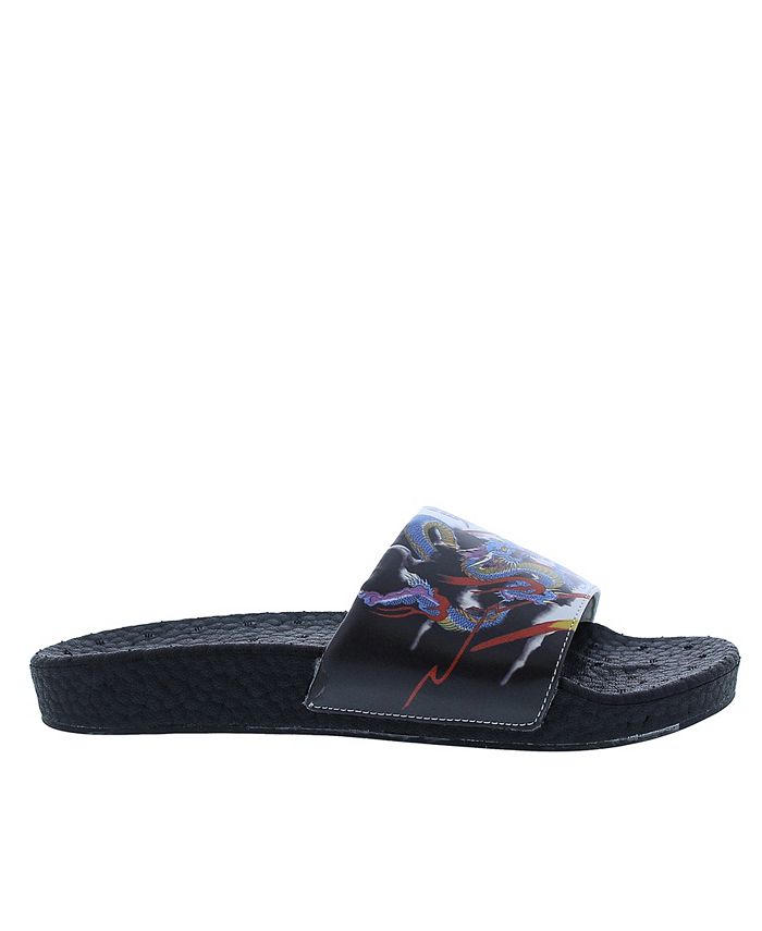 Ed Hardy Men's Dragon Sandals - Macy's