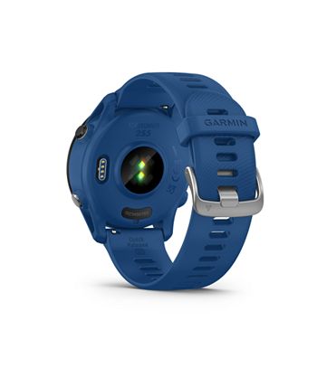 Garmin Unisex Forerunner 255 Tidal Blue Fiber- Reinforced Polymer Band ...