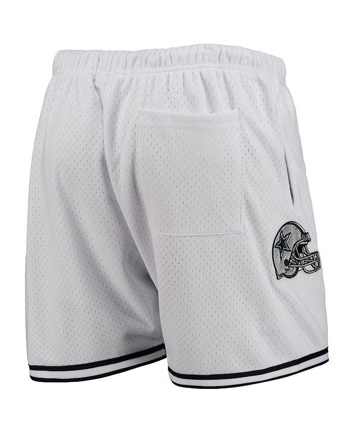 Pro Standard Men's White Dallas Cowboys Mesh Shorts - Macy's