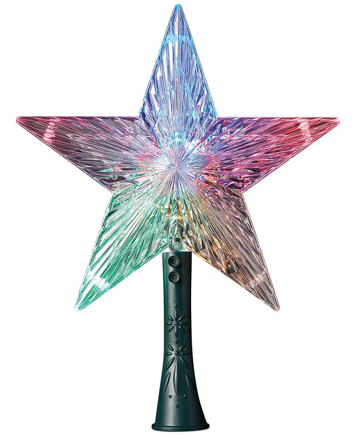 Kurt Adler LED Color Changing Star Tree Topper - Macy's