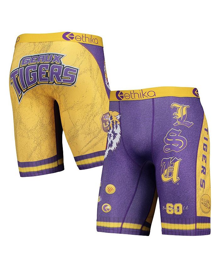 Ethika Men's Purple LSU Tigers Schoolin' Boxers Briefs - Macy's