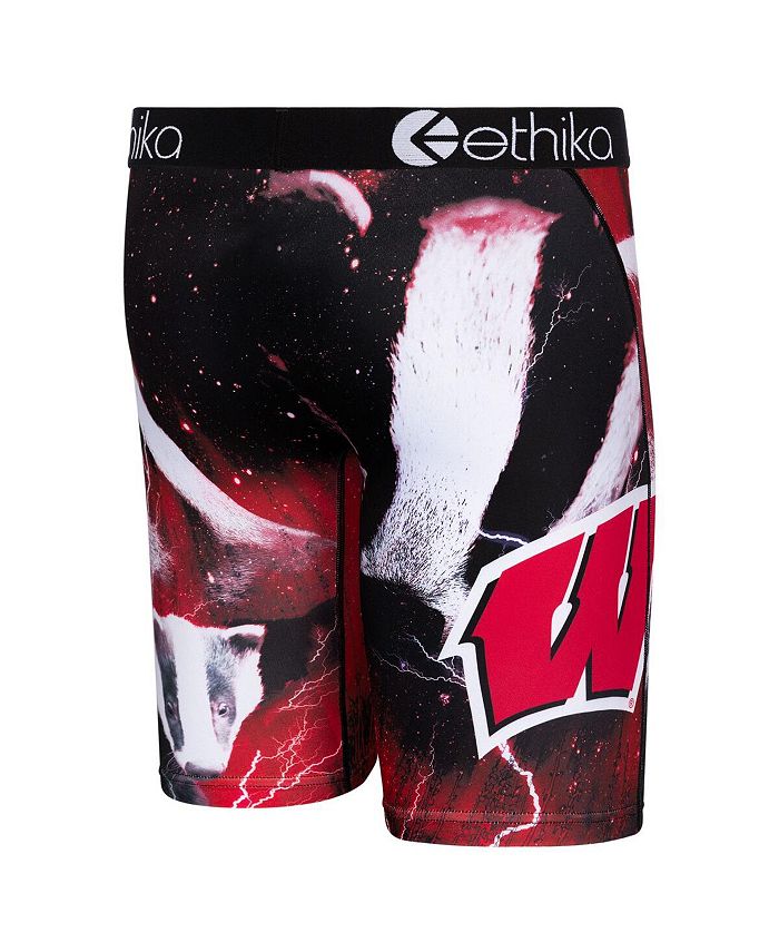Ethika Men's Red Wisconsin Badgers Spirit Boxer Briefs - Macy's