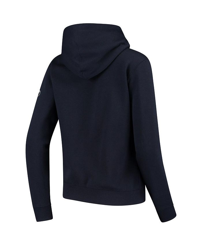 Colosseum Women's Stadium Athletic Navy BYU Cougars Arched Name Full-Zip Hoodie - Macy's