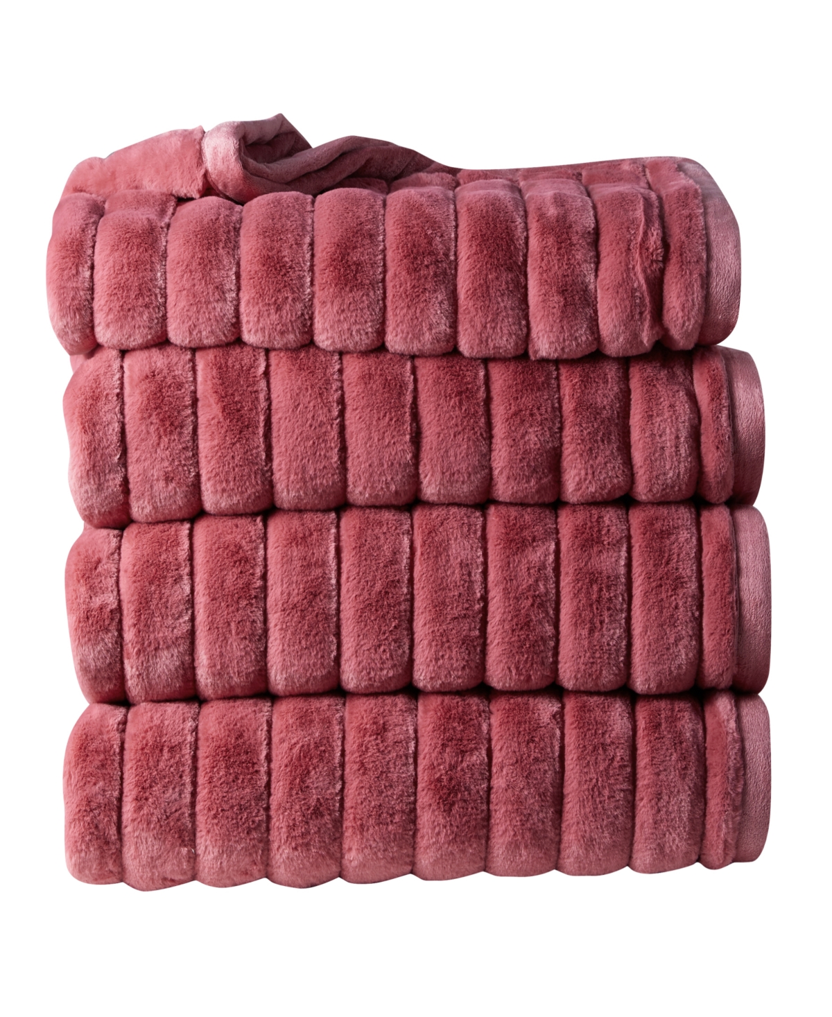 Click here for Ultra Plush Raschel Mink Blanket  Queen/King - Rib... prices