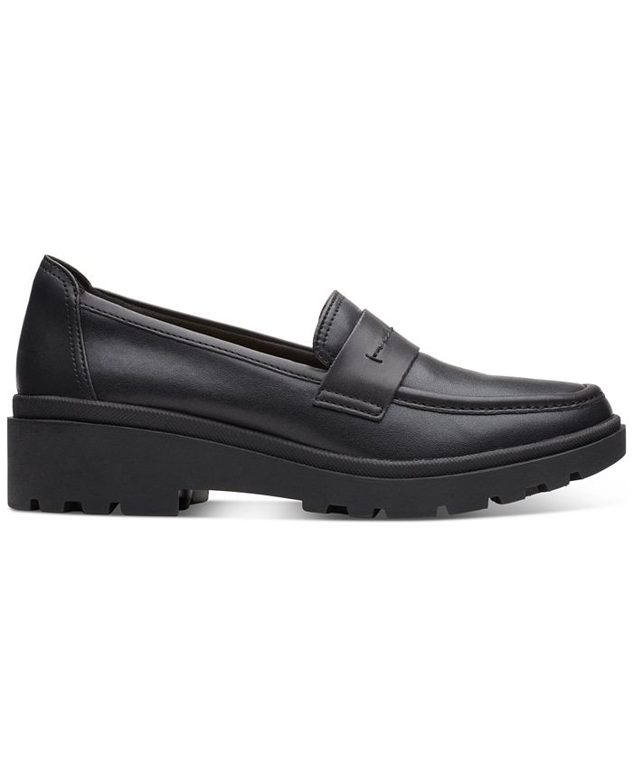 Clarks Women's Calla Ease Slip-On Loafer Flats - Macy's