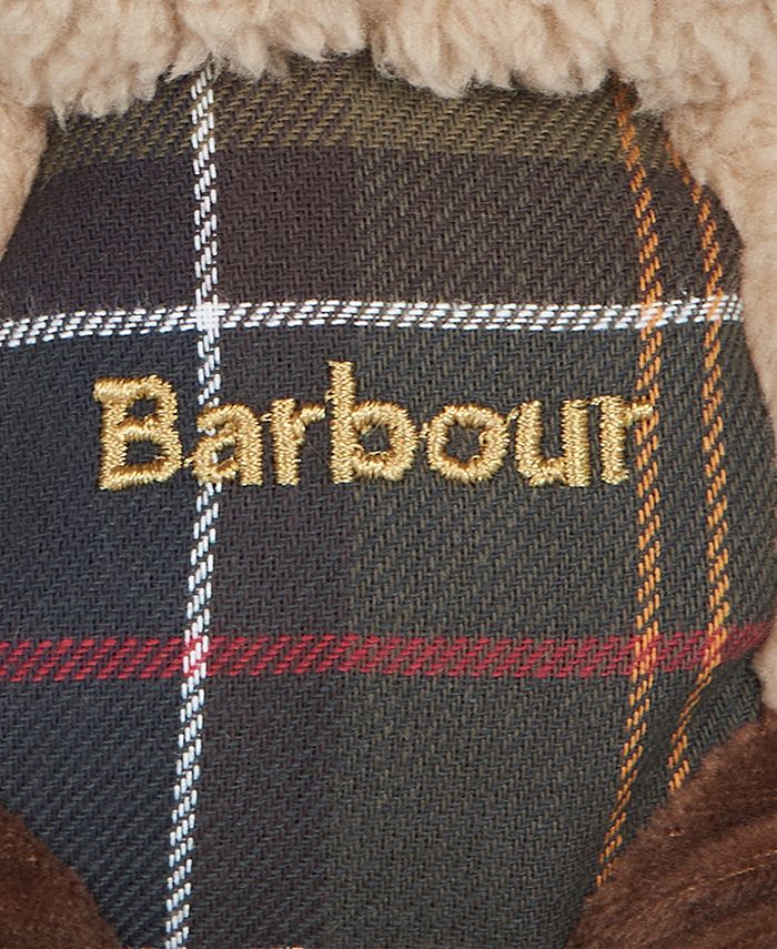 Barbour Stuffed Plaid Logo Squeaker Rabbit Dog Toy - Macy's