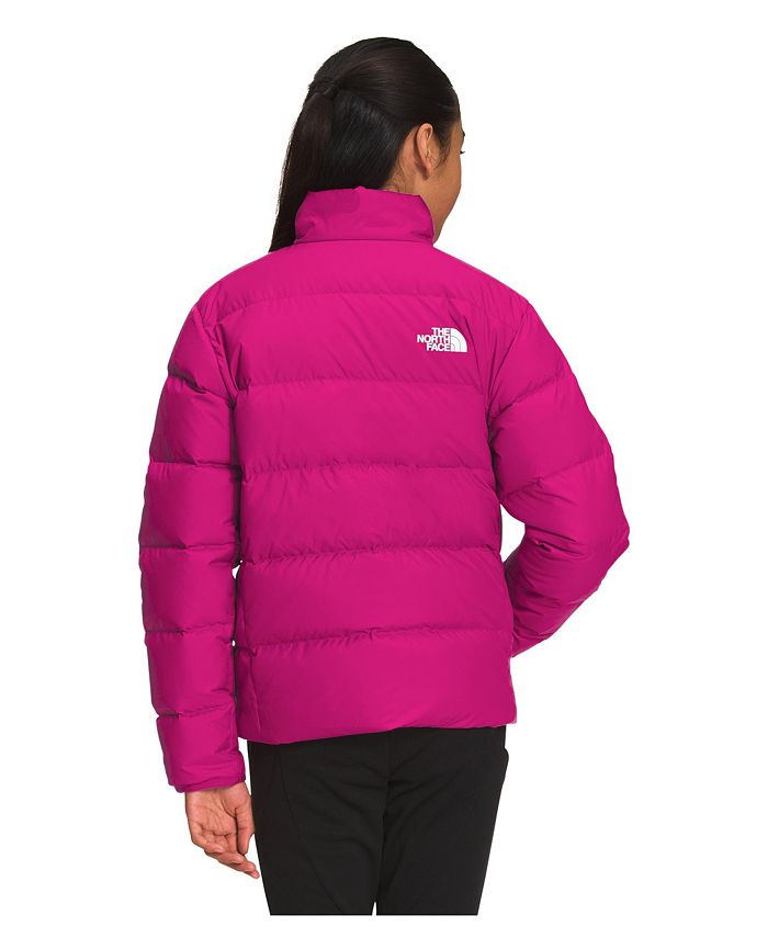 The North Face Big Girls Reversible North Down Jacket & Reviews - Coats ...