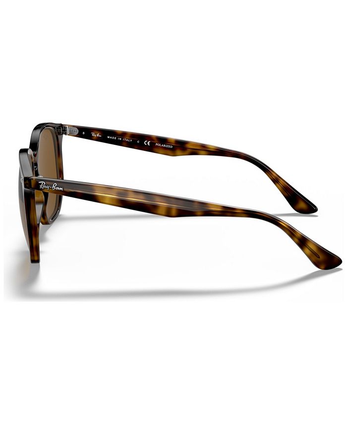 Ray-Ban Unisex Polarized Low Bridge Fit Sunglasses, RB4306F 54 - Macy's