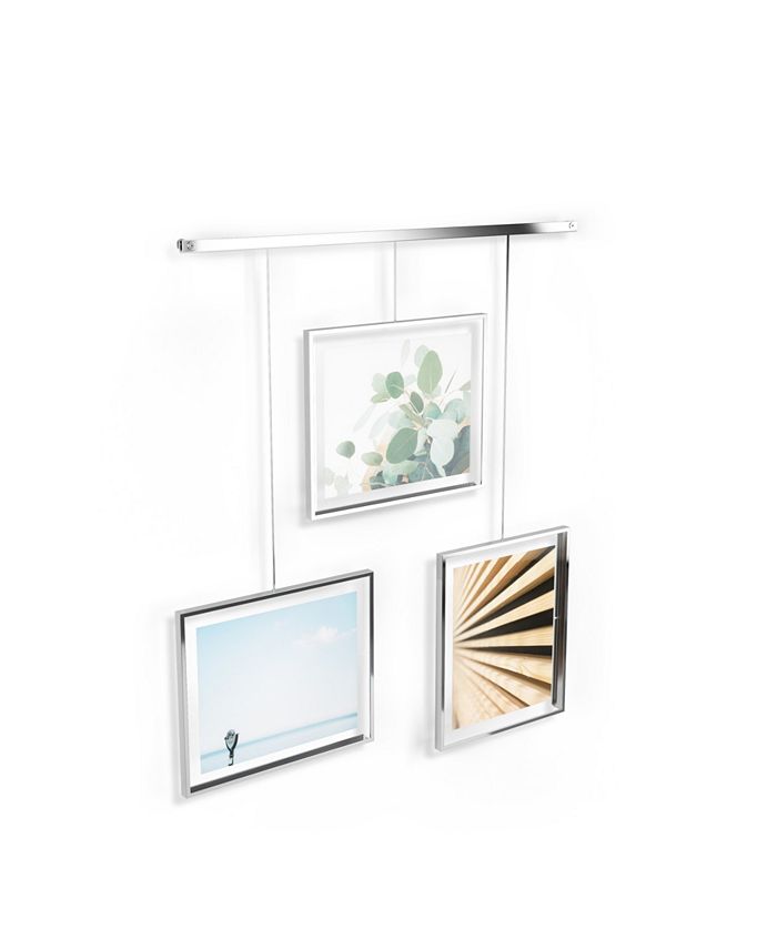 Umbra 3 Piece Exhibit Picture Frames Set, 32.28" x 1" x 29.74" - Macy's