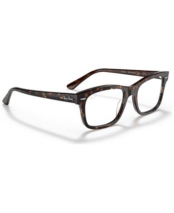 Ray-Ban RB5383 Burbank Optics Unisex Rectangle Eyeglasses - Macy's
