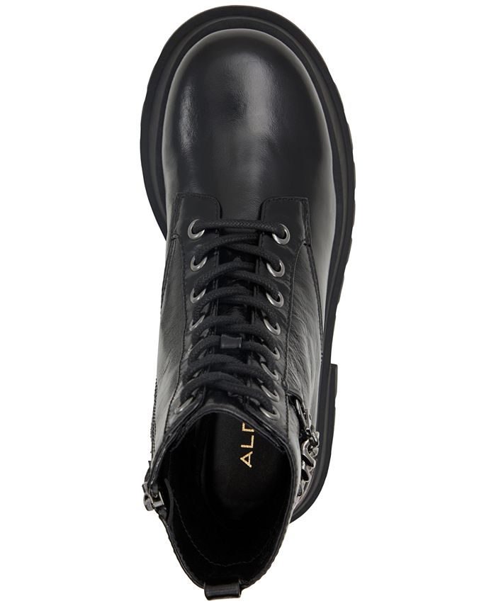 ALDO Grandeur Chained Combat Booties - Macy's