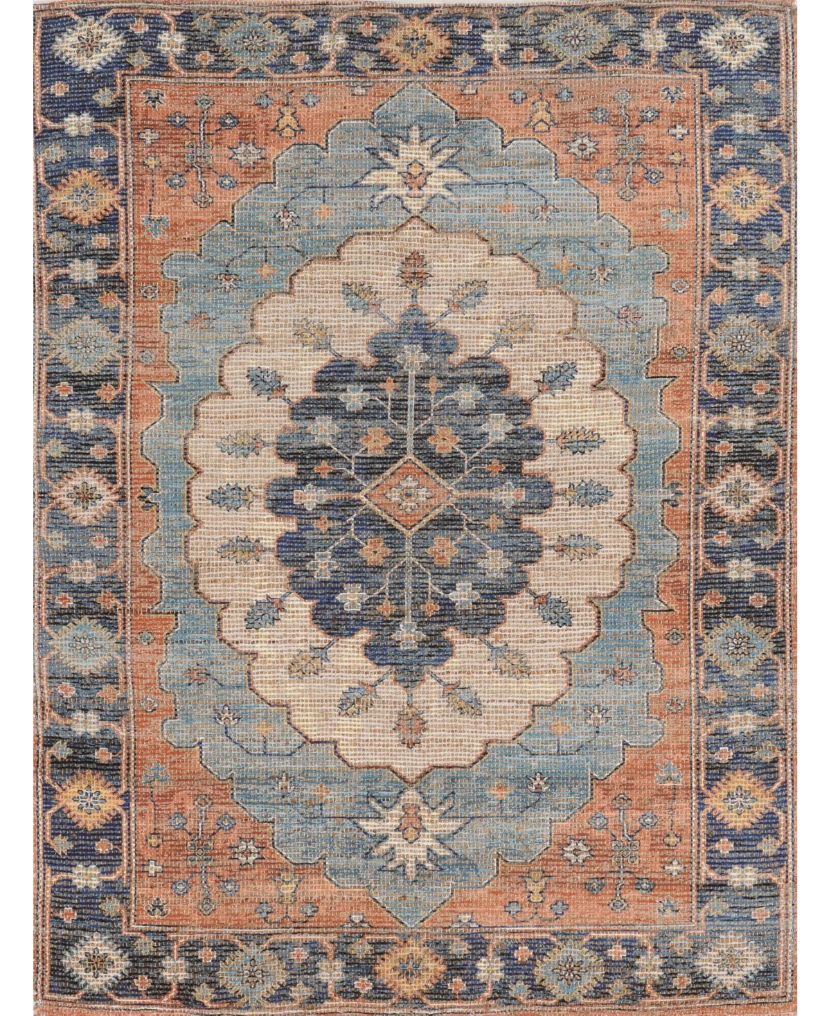 Click here for Kas Morris 2224 86 x 116 Area Rug - Blue prices