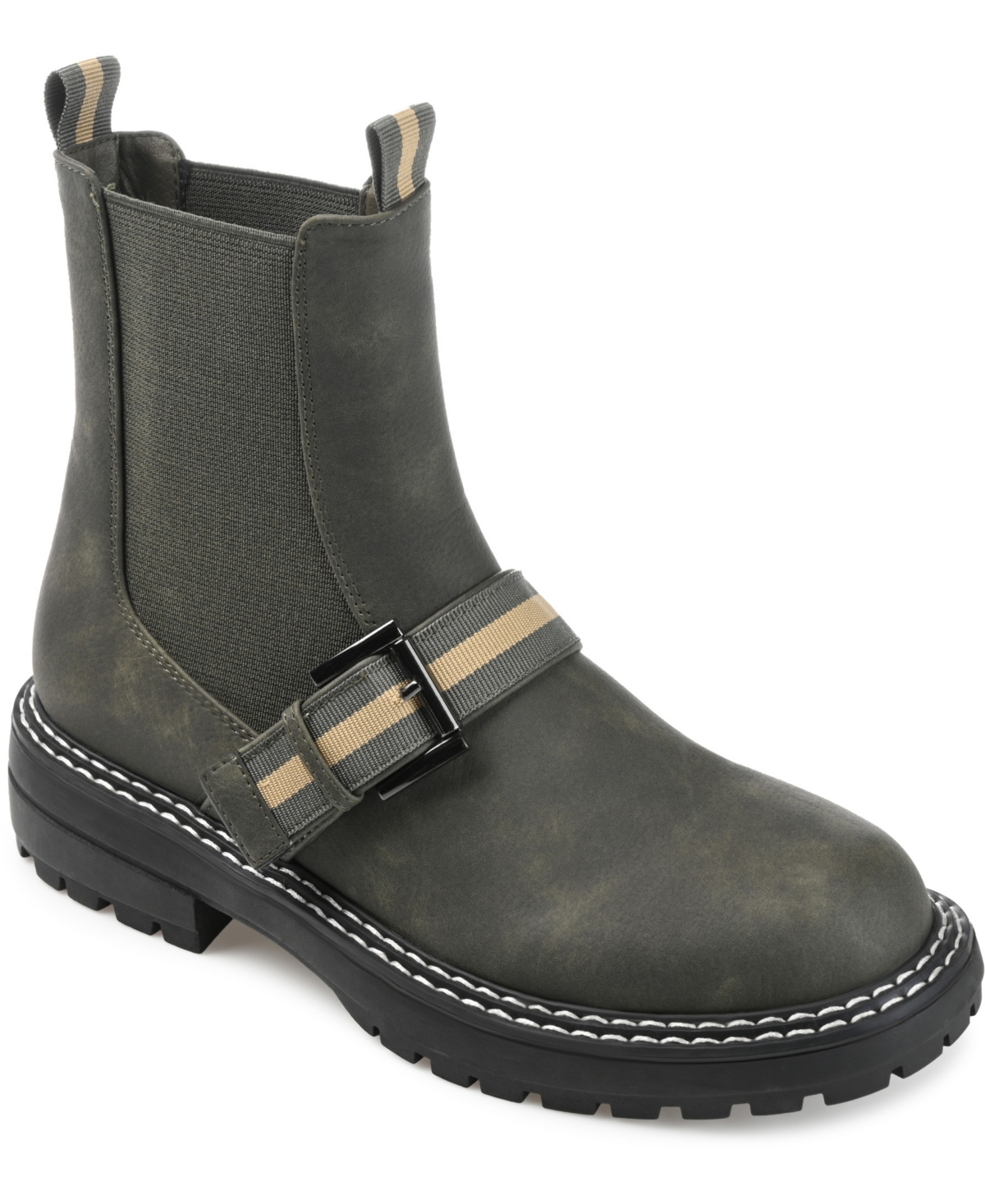 Click here for Journee Collection Womens Rilie Booties - Green prices