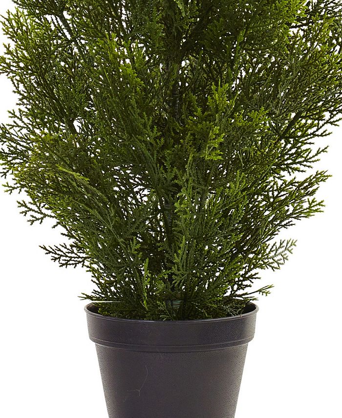 Nearly Natural 3' Mini Cedar Pine Tree - Macy's