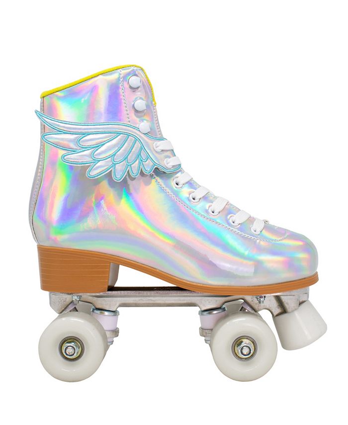 Cosmic Skates Women's Angel Wing 2 Piece Roller Skates Shoes Set - Macy's