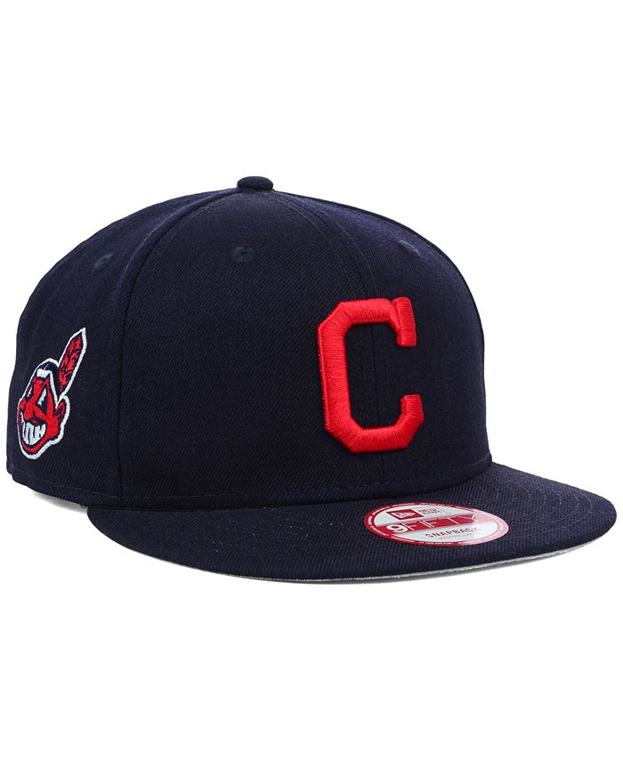 New Era Cleveland Indians MLB 2 Tone Link 9FIFTY Snapback Cap - Macy's