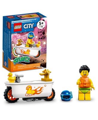 LEGO® City Bathtub Stunt Bike 60333 Building Kit - Macy's