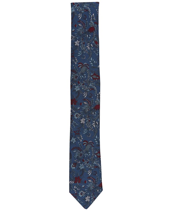 Bar III Men's Tobago Botanical Tie, Created for Macy's & Reviews - Ties ...