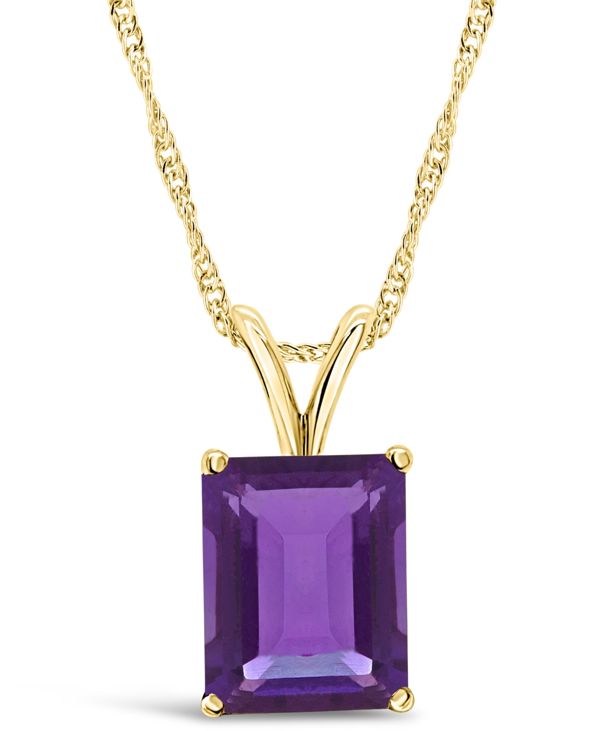 Click here for Macys Amethyst (3-1/7 ct. t.w.) Pendant Necklace i... prices