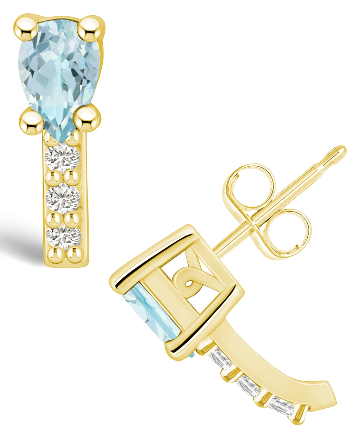 Click here for Macys Aquamarine (3/4 ct. t.w.) and Diamond (1/8 c... prices