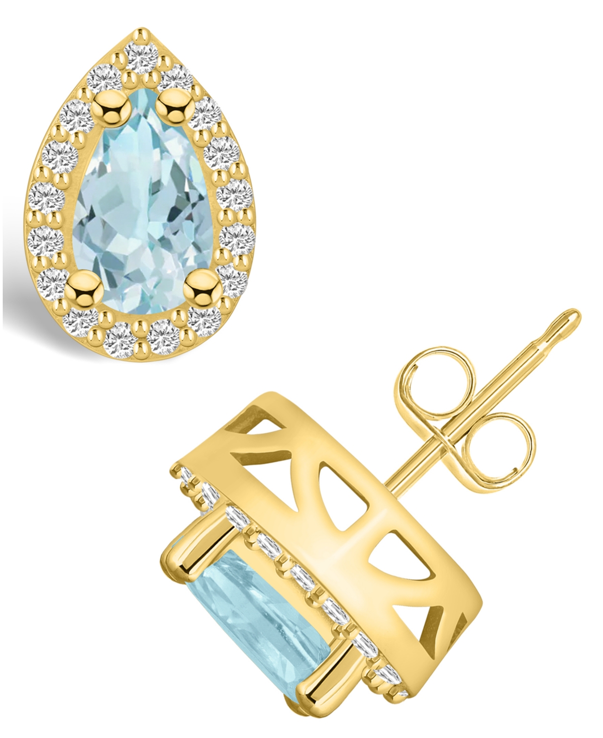 Click here for Macys Aquamarine (1-3/8 ct. t.w.) and Diamond (1/3... prices
