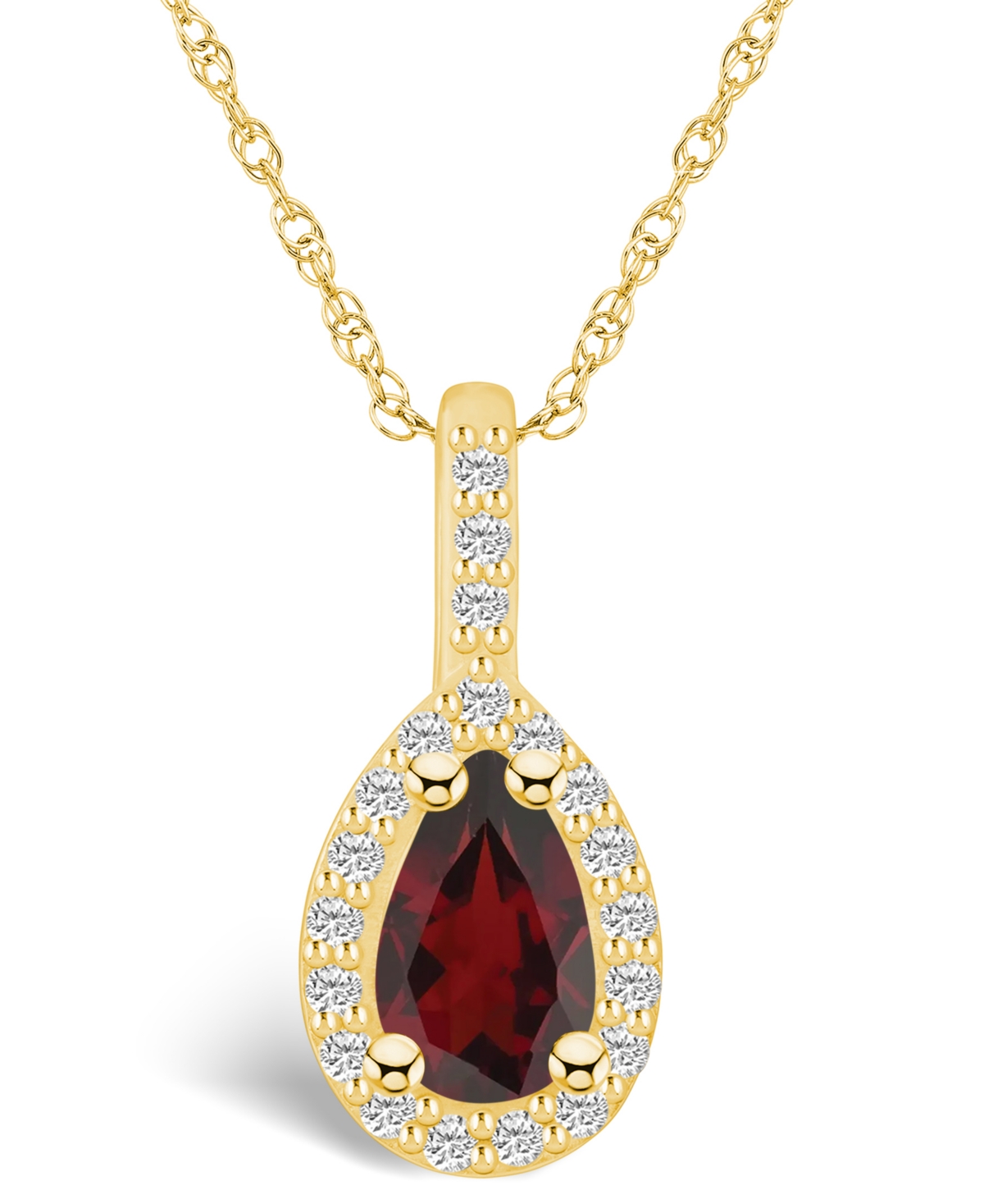 Click here for Macys Garnet (1-1/10 Ct. T.w.) and Diamond (1/5 Ct... prices