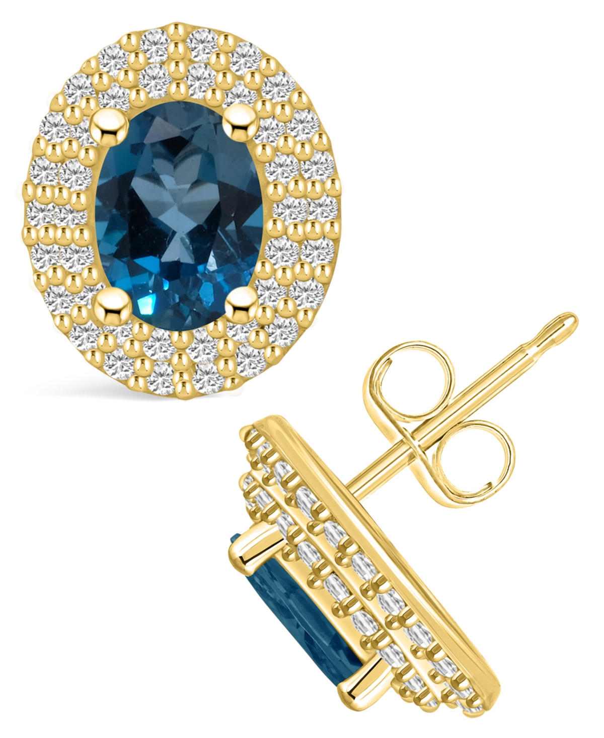 Click here for Macys London Topaz (2 ct. t.w.) and Diamond (1/2 c... prices
