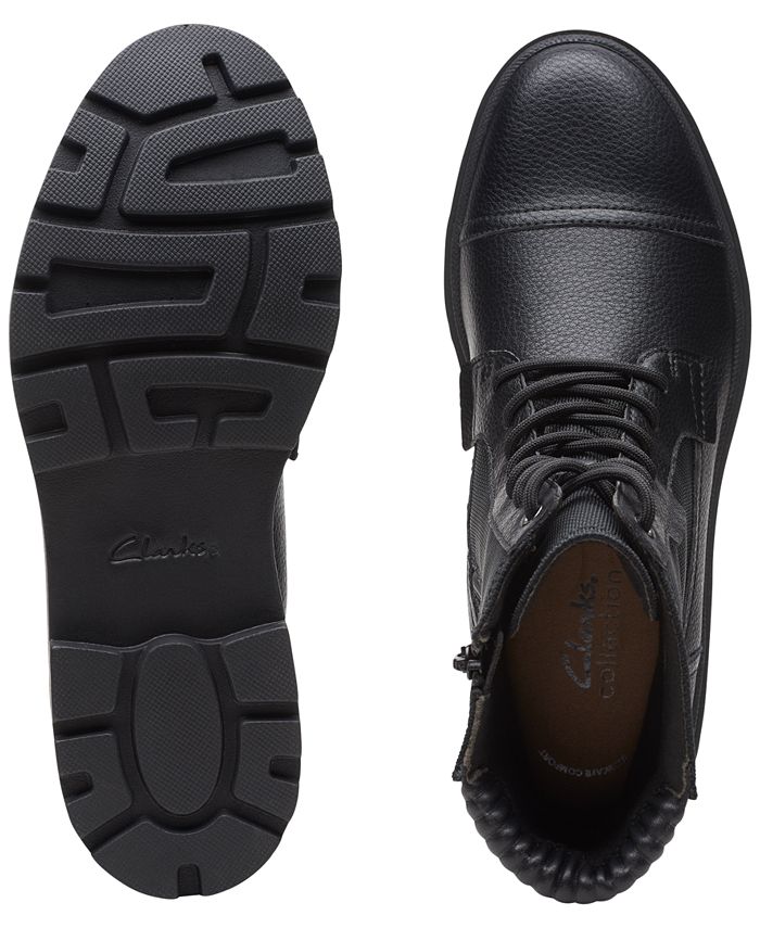 Clarks Calla Charm Lace-Up Lug Sole Boots & Reviews - Booties - Shoes ...