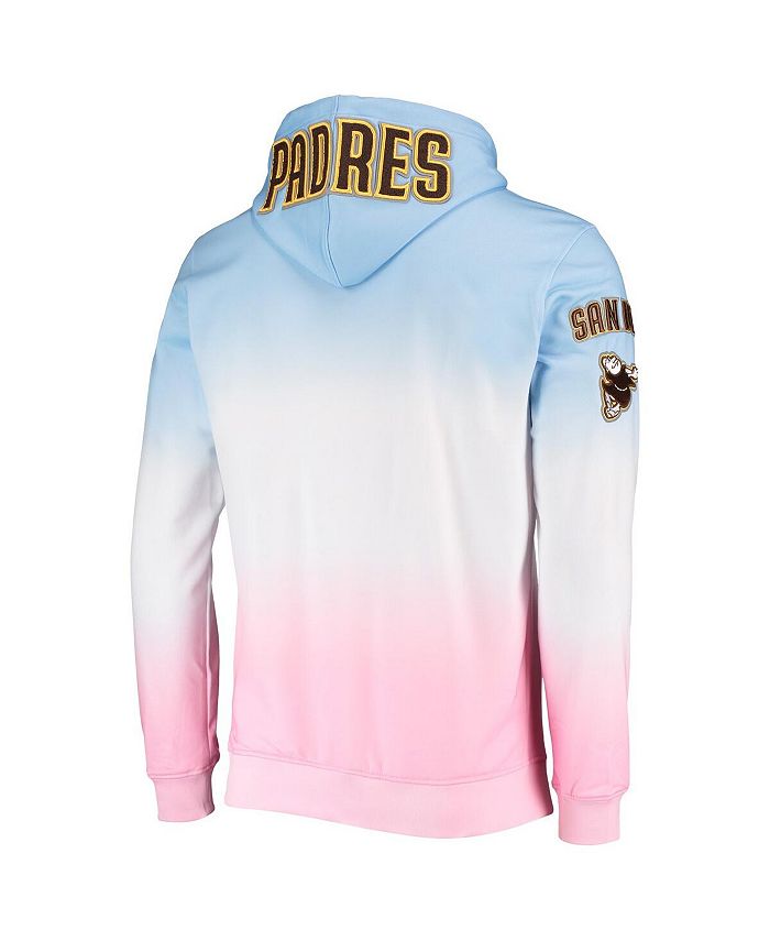 Pro Standard Men's Blue, Pink San Diego Padres Ombre Pullover Hoodie ...