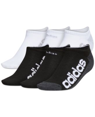 Adidas Women's 6-Pk. Superlite Linear 3 No-Show Socks - Macy's