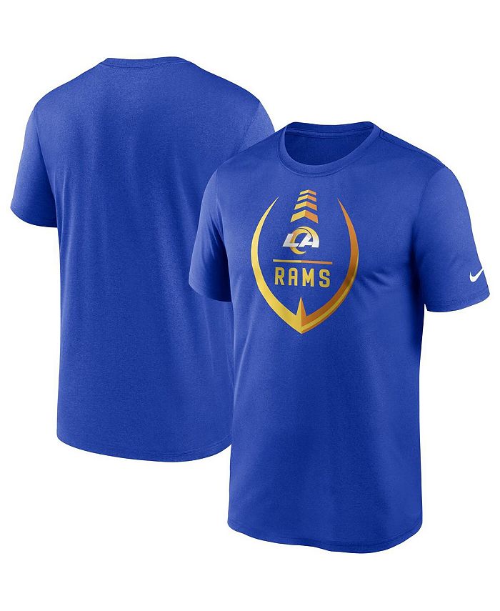 Nike Men's Royal Los Angeles Rams Icon Legend Performance T-shirt - Macy's