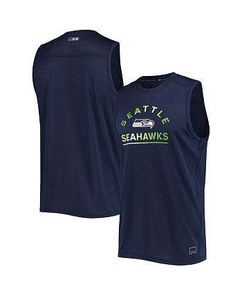 MSX by Michael Strahan Men's College Navy Seattle Seahawks Rebound Tank ...