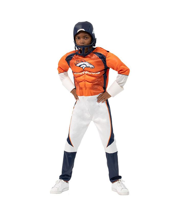 Jerry Leigh Big Boys Orange Denver Broncos Game Day Costume - Macy's