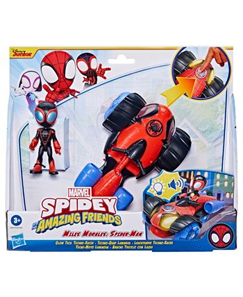 Spidey and His Amazing Friends Glow Tech Techno-Racer - Macy's