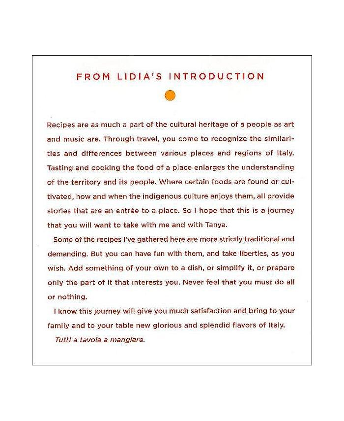 Barnes & Noble Lidia's Italy - 140 Simple and Delicious Recipes from ...