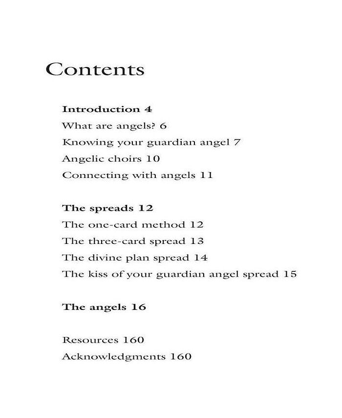 Barnes & Noble The Guardian Angel Oracle Deck - Includes 72 Cards and A ...