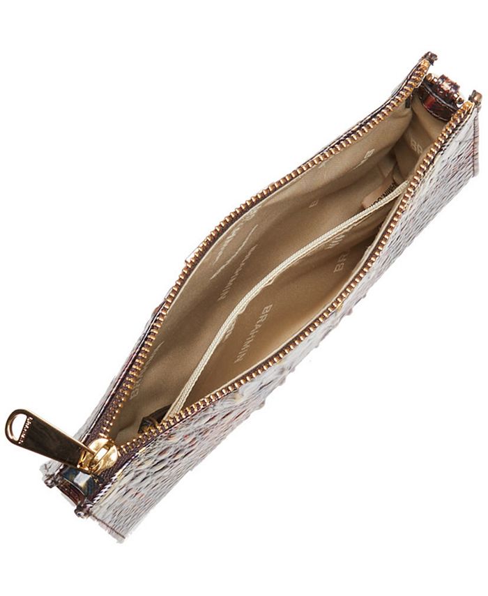 Brahmin Daisy Melbourne Embossed Leather Clutch & Reviews - Handbags ...