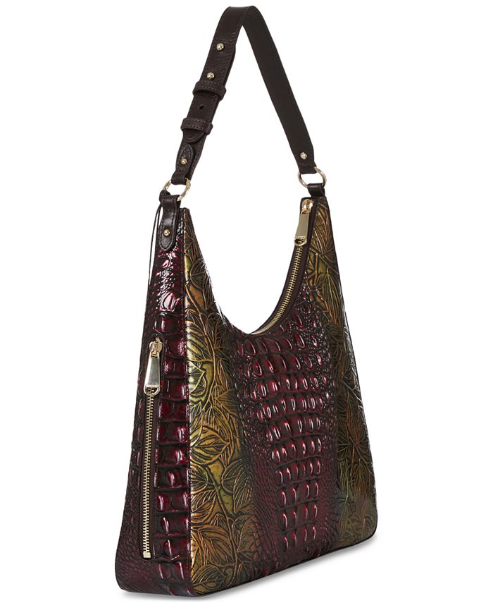Brahmin Tabitha Edgewood Embossed Leather Shoulder Bag - Macy's