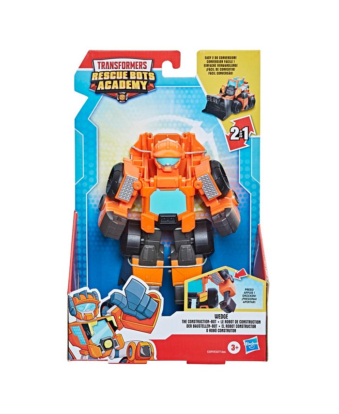 Transformers Rescue Bots Academy Wedge The Construction-Bot - Macy's