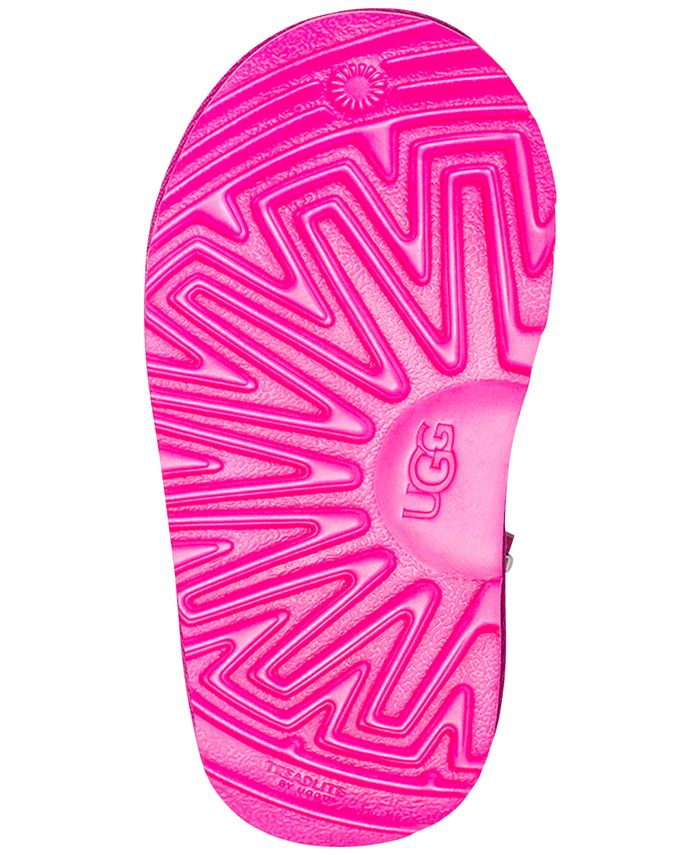 UGG® Toddlers Neumel Graphic Outline Logo Lace-Up Zip Booties - Macy's