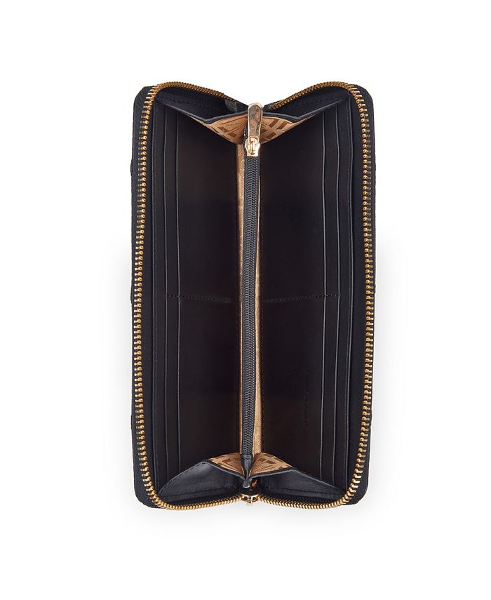 LODIS Women's Aria Accordian Zip Around Wallet with Studs - Macy's