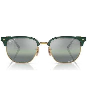 Ray-Ban New Clubmaster Polarized Sunglasses, RB4416 - Macy's