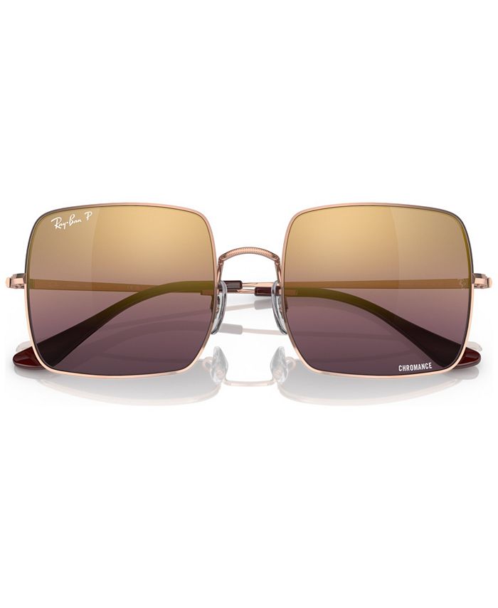 Ray-Ban Women's Polarized Sunglasses, RB197154-ZP - Macy's
