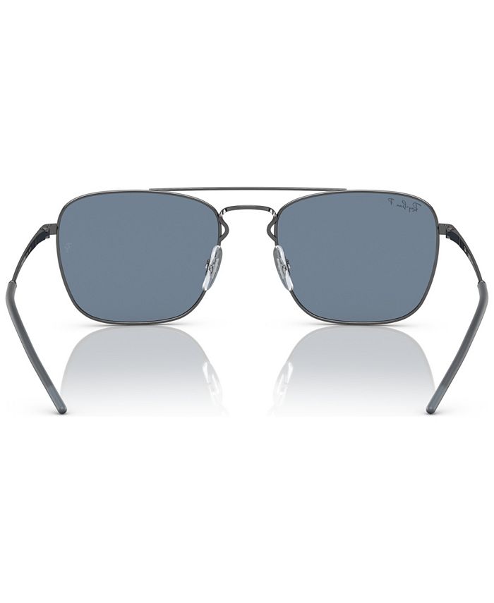 Ray-Ban Men's Polarized Sunglasses, RB358855-P - Macy's